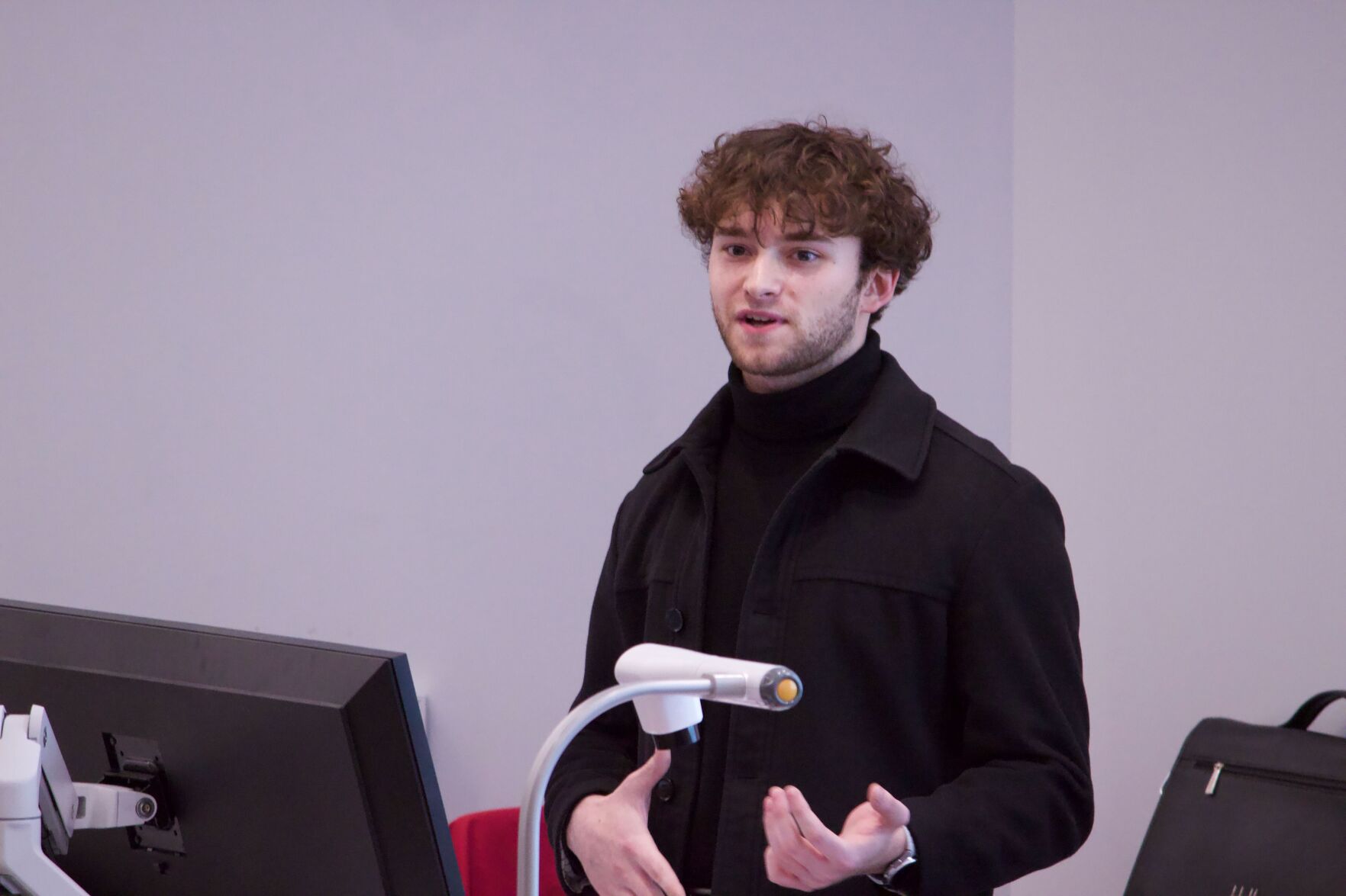 ISU student discusses version control software and how to use it on ...