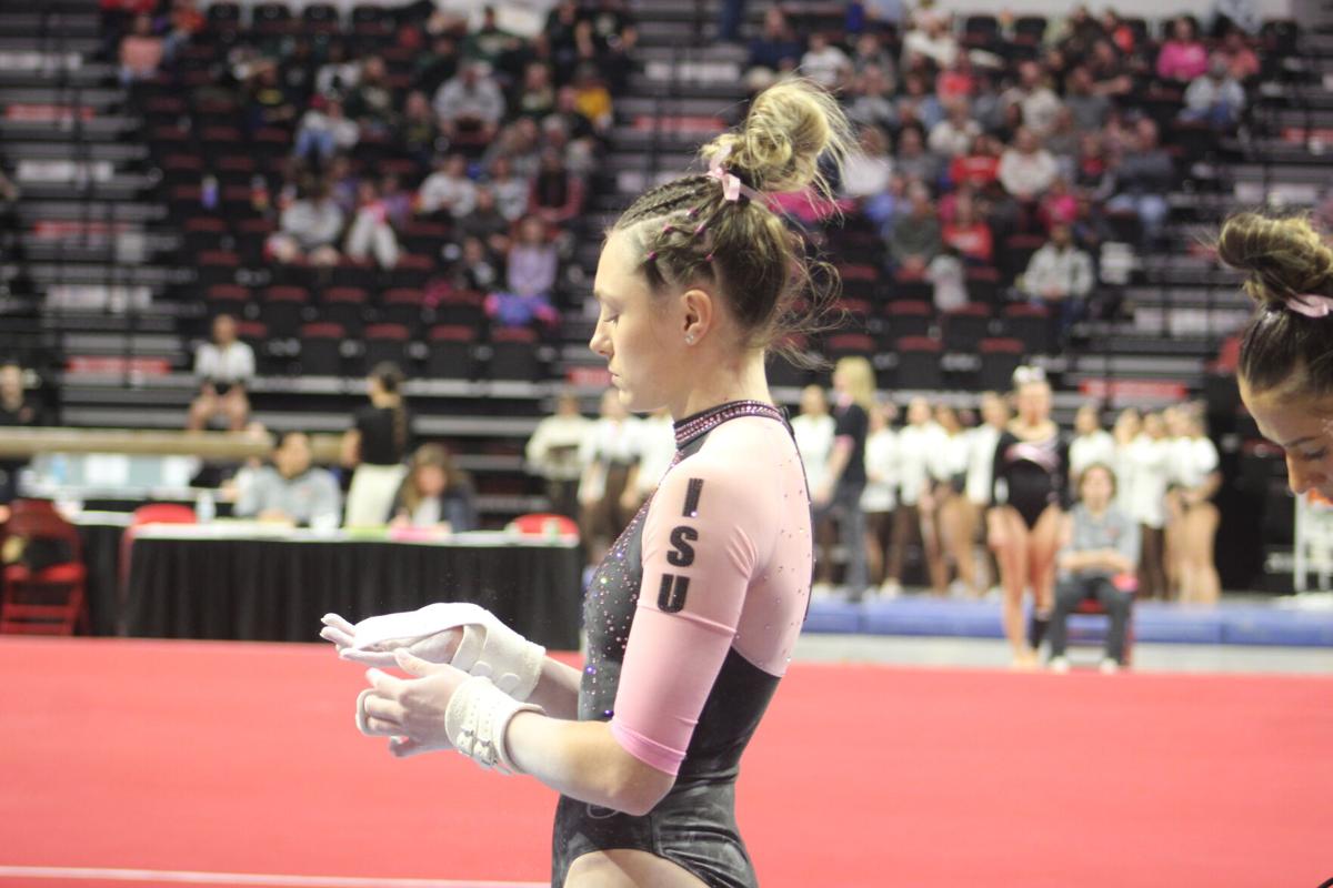 ISU gymnastics takes second in quad meet at Northern Illinois | Sports ...
