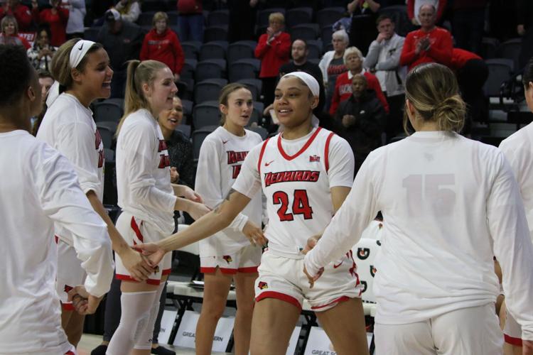 Gallery: ISU women's basketball leads throughout Hoops in the Heartland ...