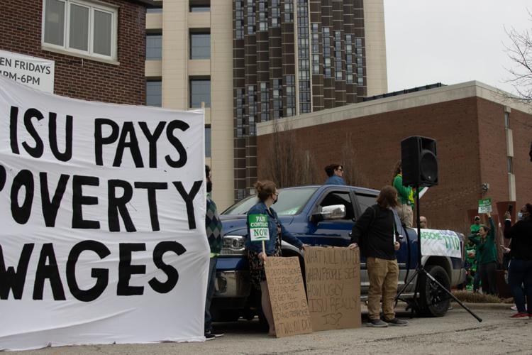 Gallery: AFSCME workers, supporters rally on ISU Quad | Photos ...