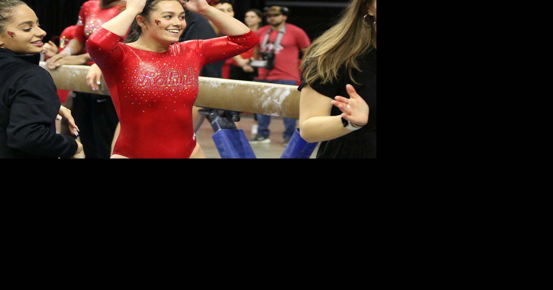 Three event wins, season-best score carry ISU gymnastics to tri-meet ...
