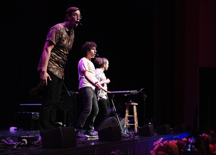 Gallery: Comedy music band Lewberger performs at Braden Auditorium ...