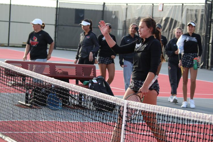 Gallery: ISU women's tennis dominates singles play for 5-2 win over UIC ...