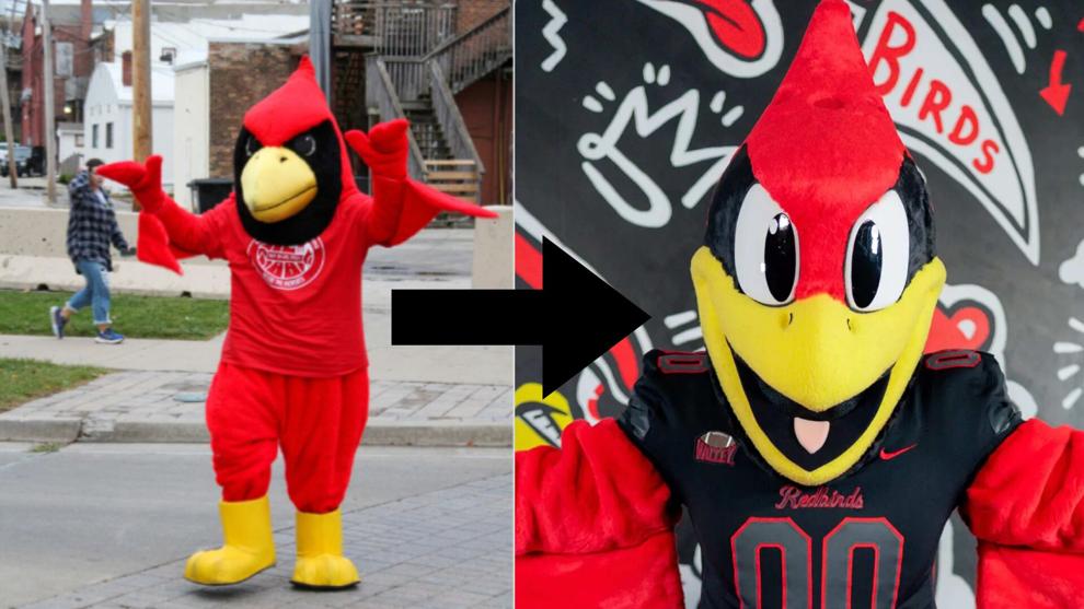 Reggie Redbird brings a new look to the 2025-26 school year | News ...