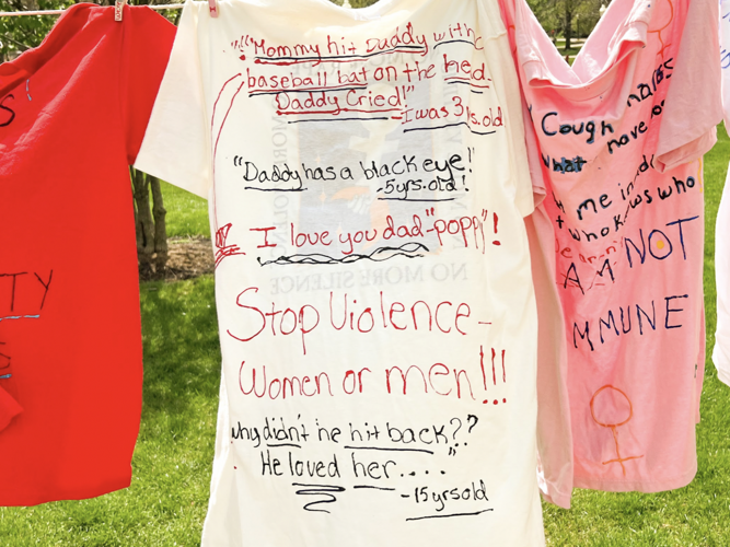 Gallery: The Clothesline Project comes to Quad, brings awareness to ...