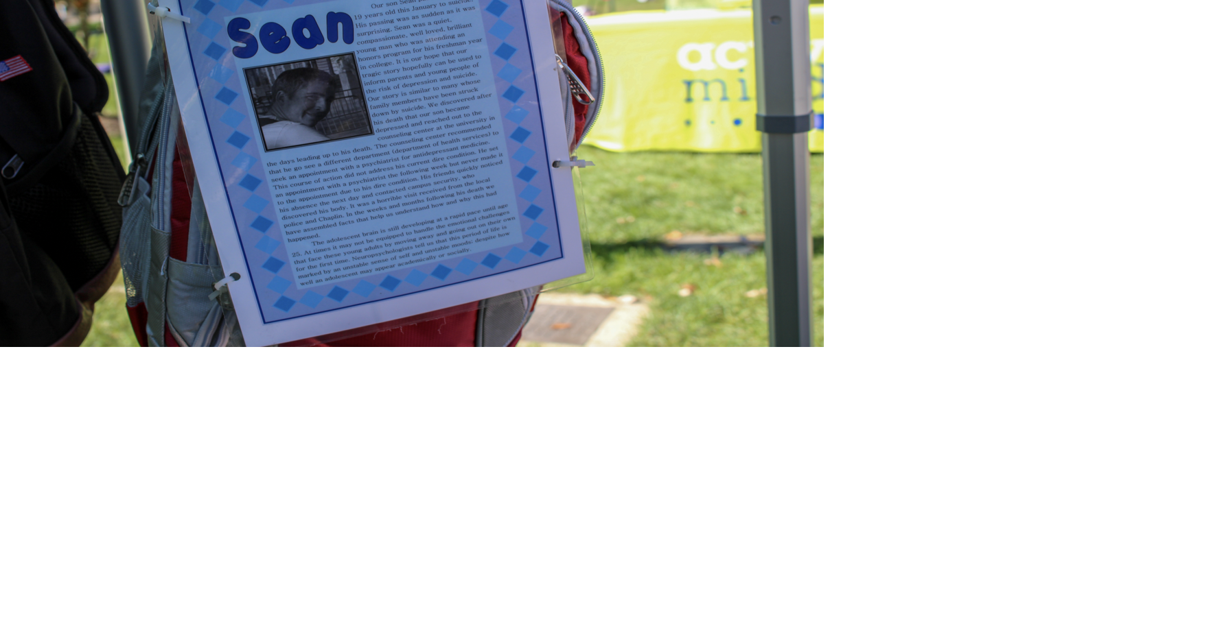 Gallery: Send Silence Packing creates an exhibit on the quad ...