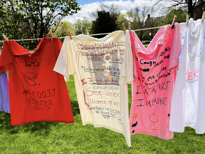 Gallery: The Clothesline Project comes to Quad, brings awareness to ...
