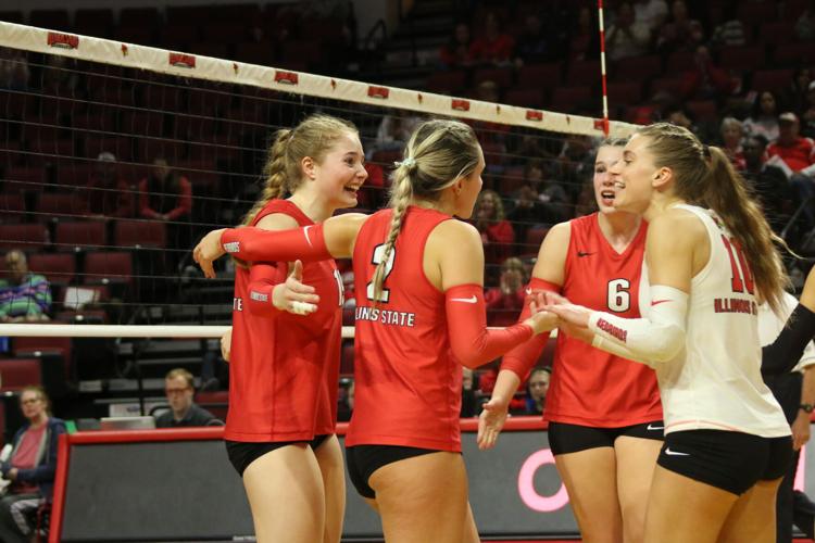 Gallery: ISU volleyball sweeps Murray State for sixth straight win ...