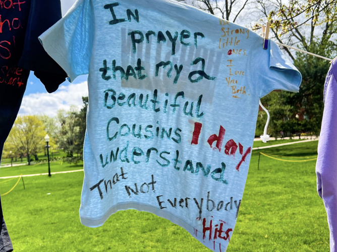 Gallery: The Clothesline Project comes to Quad, brings awareness to ...