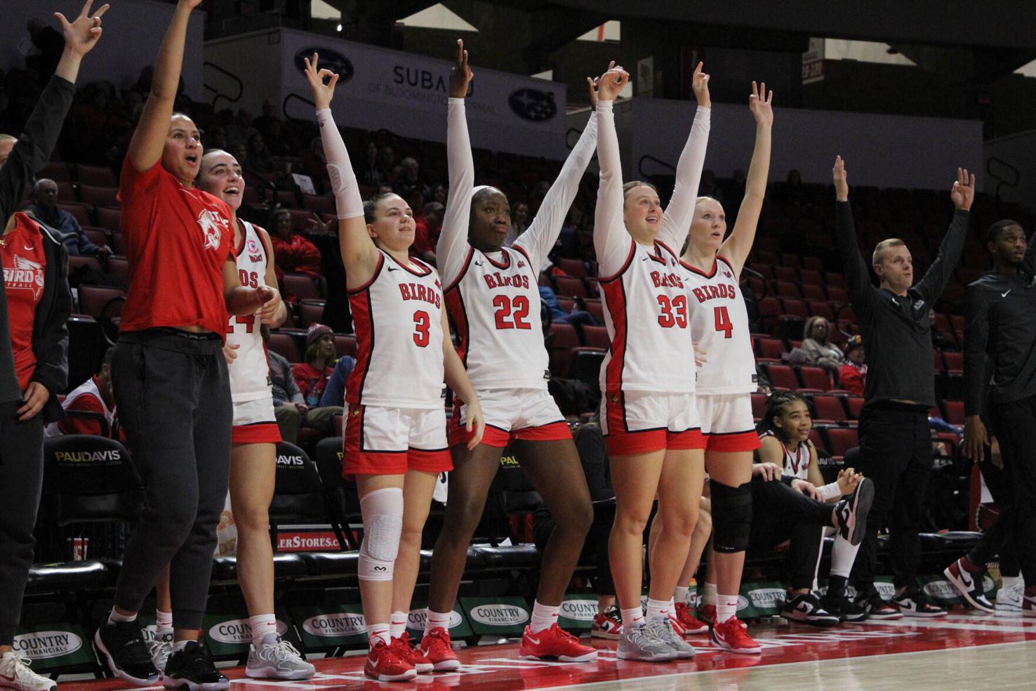 Hurt's domination leads Redbirds past Sycamores in conference home ...