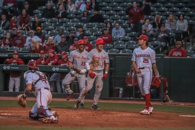 ISU baseball comes up short against No. 8 Arkansas in 11-inning ...