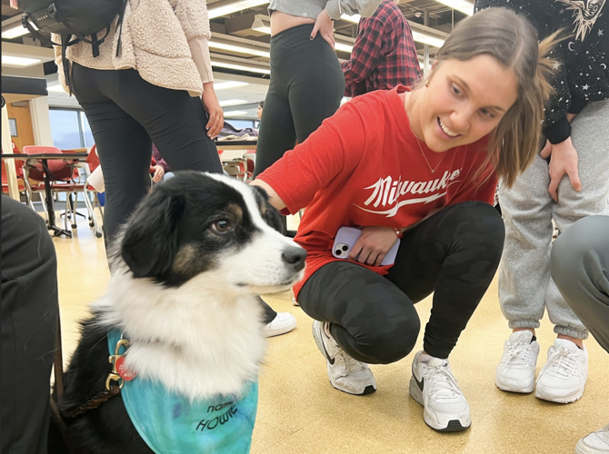 Gallery: Pawsitively Stress Free brings dogs to the library ...