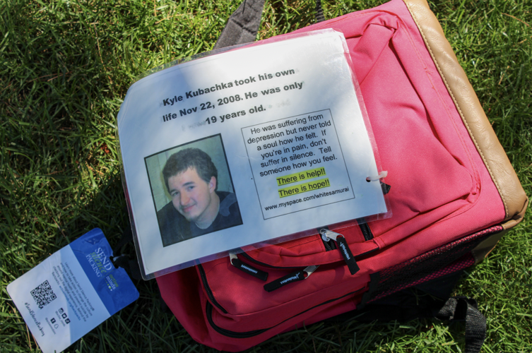 Gallery: Send Silence Packing creates an exhibit on the quad ...