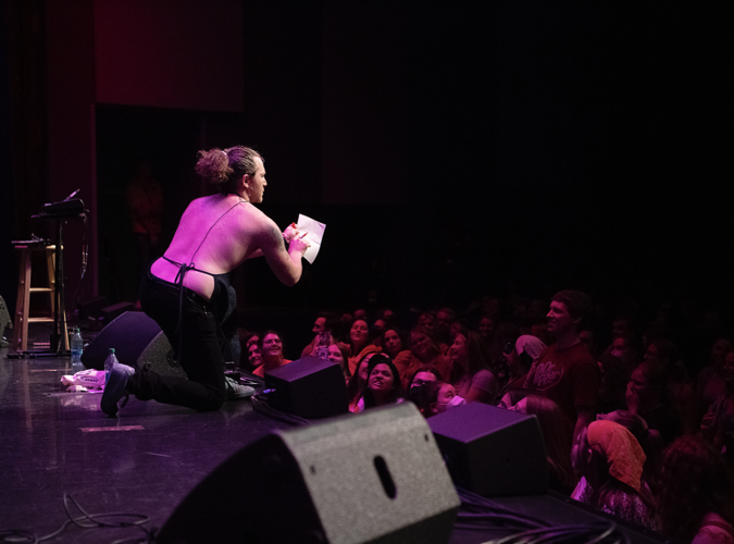 Gallery: Comedy music band Lewberger performs at Braden Auditorium ...