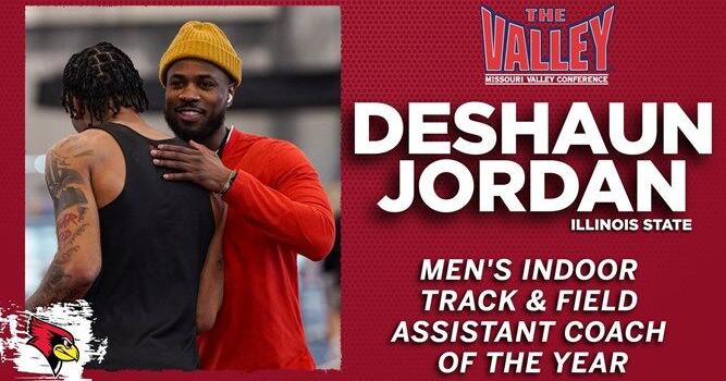 DeShaun Jordan earns Men’s Indoor Track and Field Assistant Coach of ...