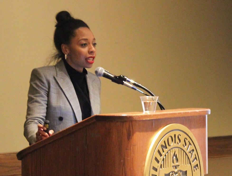 Gallery: Columnist Briahna Joy Gray at ISU | | videtteonline.com