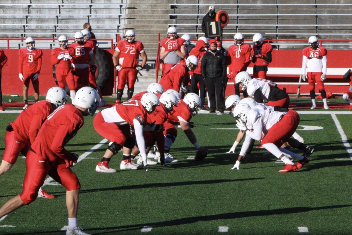 Gallery: Redbird football plays last scrimmage of the semester ...