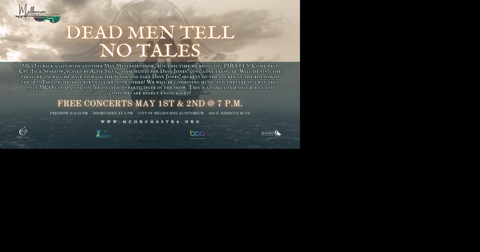 May Mysteries: Dead Men Tell No Tales | Calendar | vieravoice.com