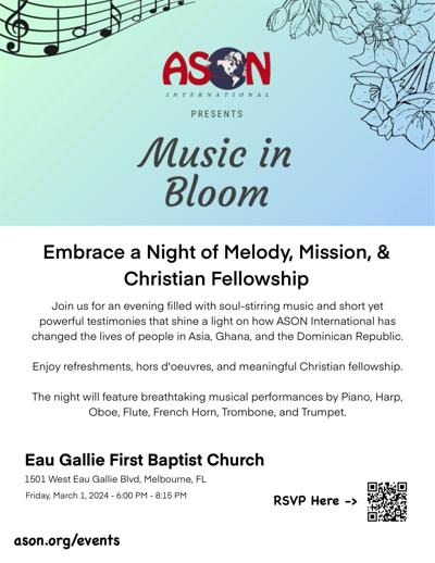 Music in Bloom Concert | Calendar | vieravoice.com