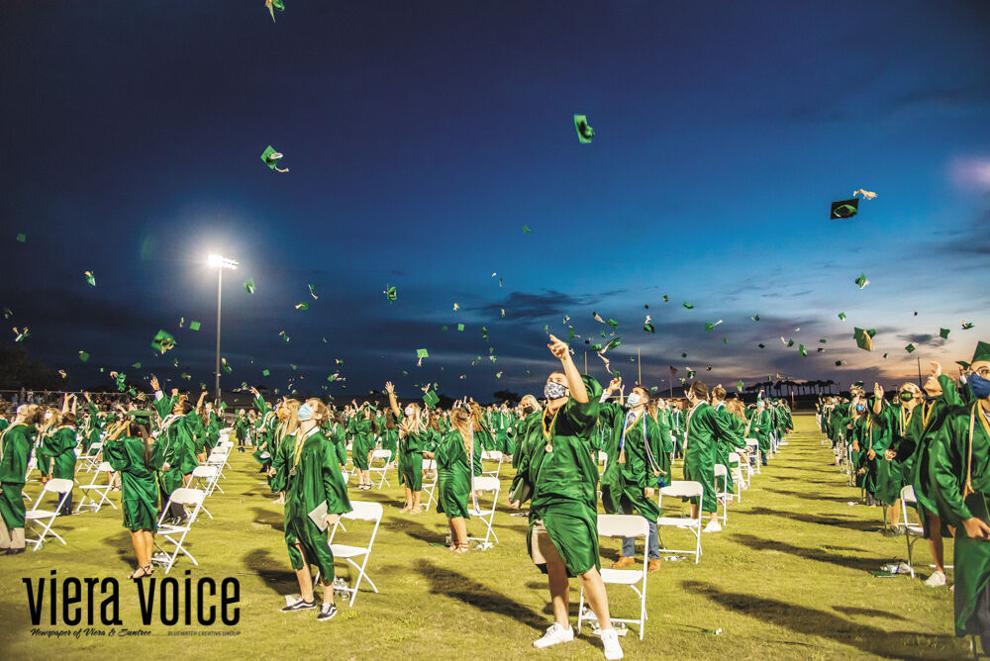 Viera High's Class of 2020 receives diplomas in unusual graduation ...