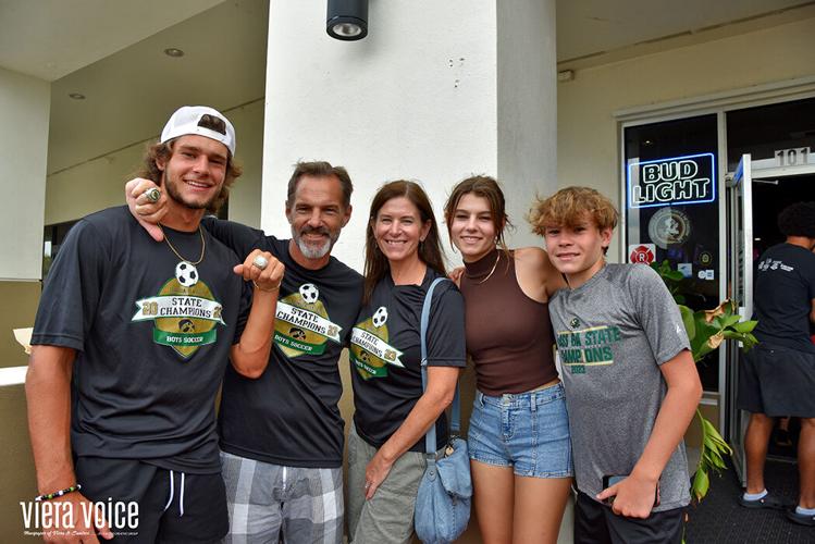 Viera boys soccer players get state championship rings | Viera Today ...