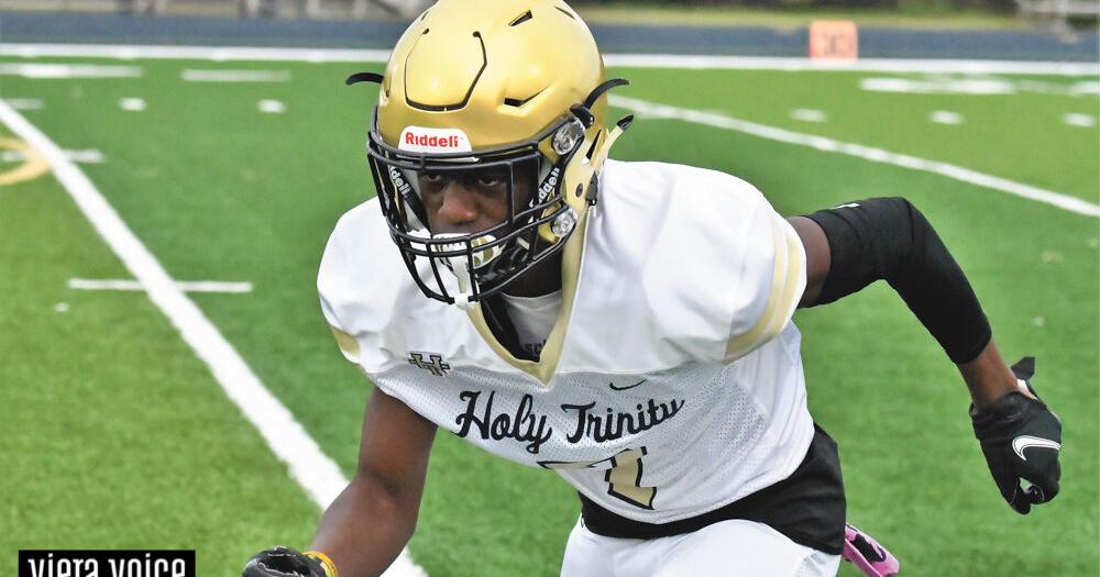 Sophomore takes lead role for Holy Trinity football | Viera Sports Blog ...