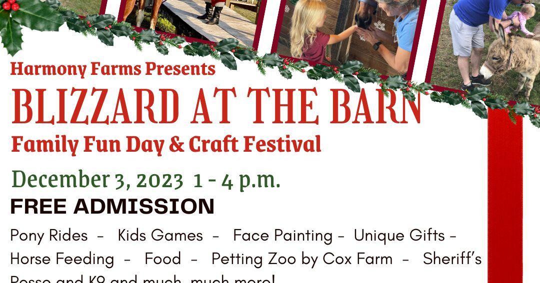 Blizzard at the Barn | Calendar | vieravoice.com