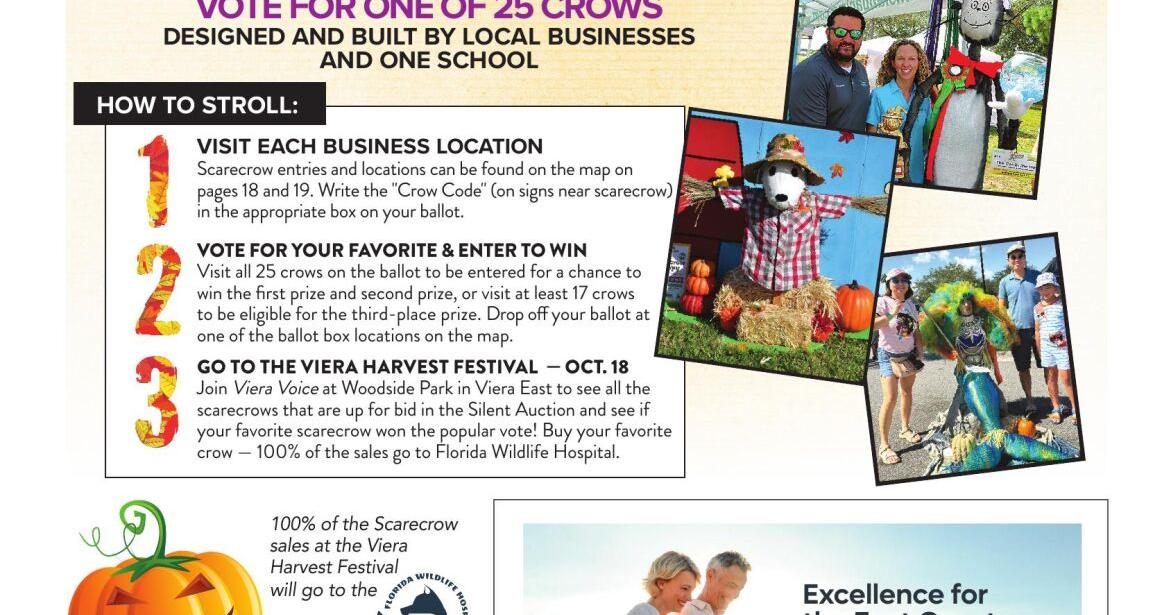 2025 Scarecrow Stroll Map/Ballot | Scarecrow-stroll | vieravoice.com