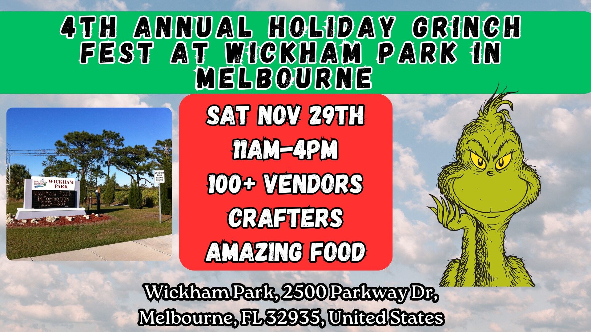 4th annual Holiday Grinch Fest | Calendar | vieravoice.com