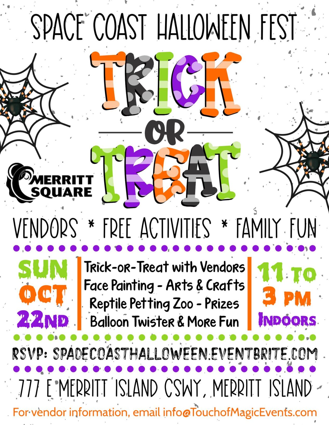 Space Coast Halloween Fest | Calendar | vieravoice.com