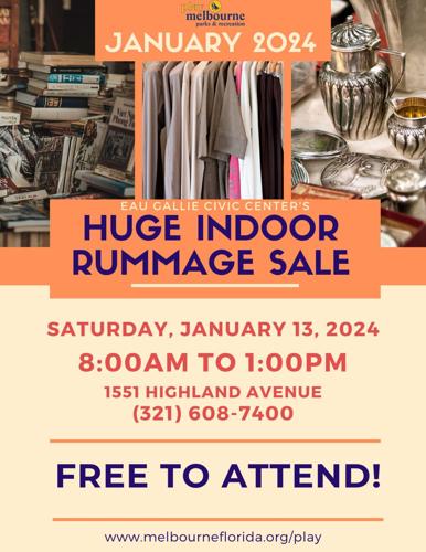 Huge Indoor Rummage Sale | Calendar | vieravoice.com