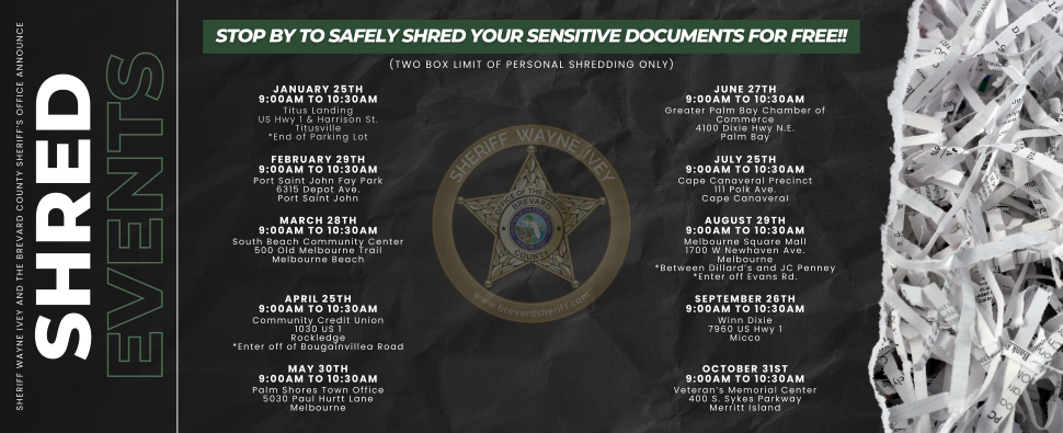 BCSO Shred Event | Calendar | vieravoice.com