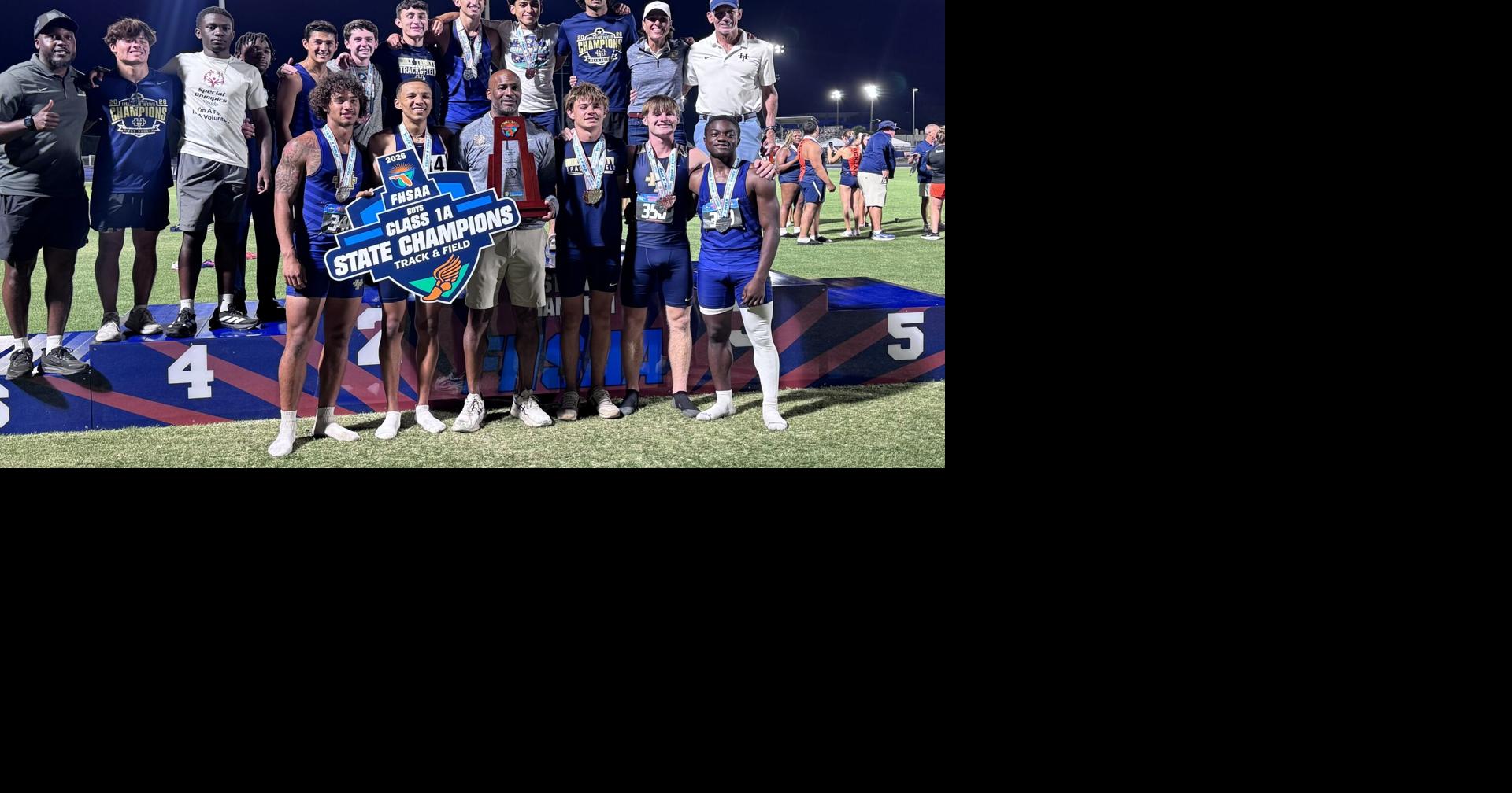 Holy Trinity boys win second straight Class 1A state track championship ...