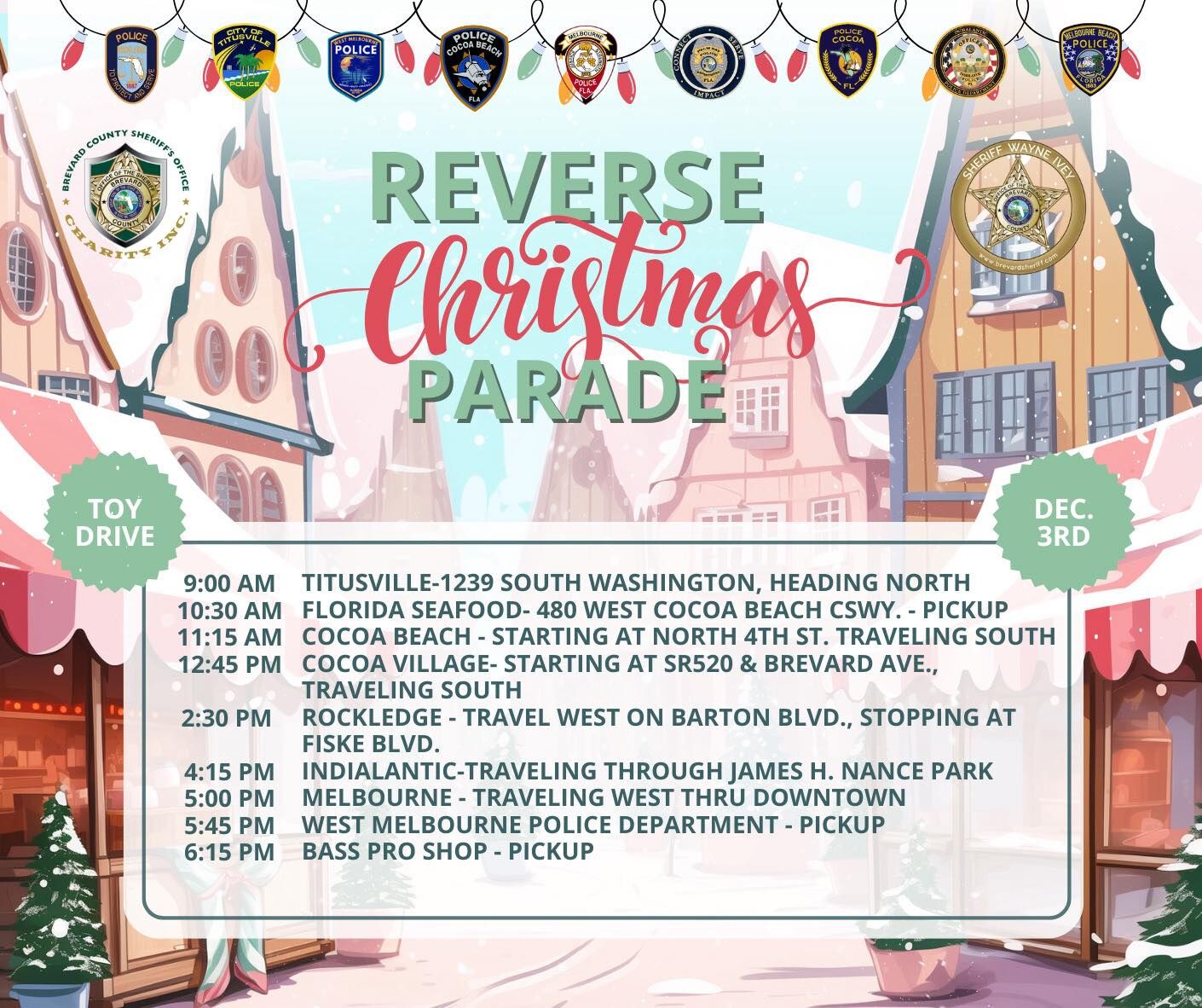 Reverse Christmas Parade | Calendar | vieravoice.com