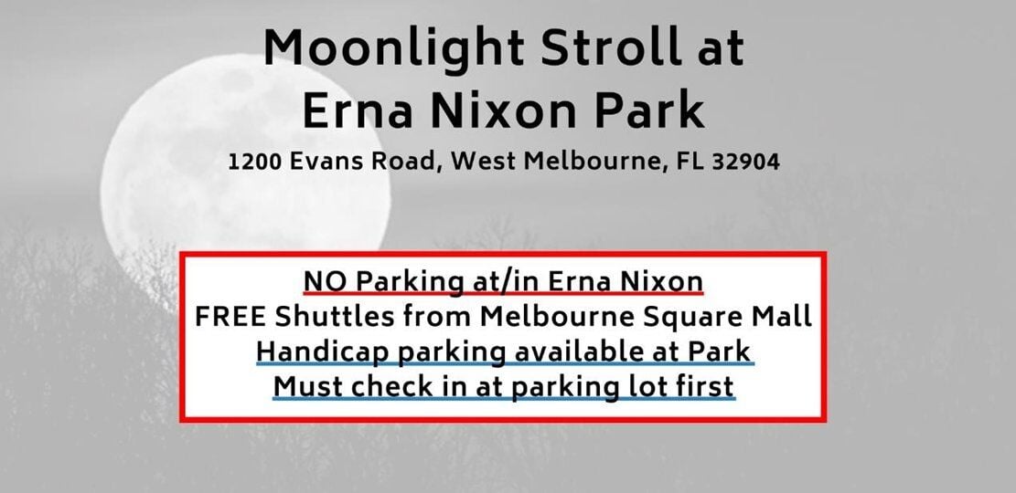 Moonlight Stroll at Erna Nixon Park | Calendar | vieravoice.com