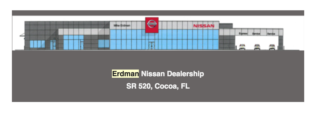 Mike Erdman Ground Breaking Ceremony for Mike Erdman Nissan and Mike ...