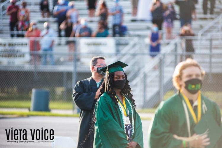 Viera High's Class of 2020 receives diplomas in unusual graduation ...