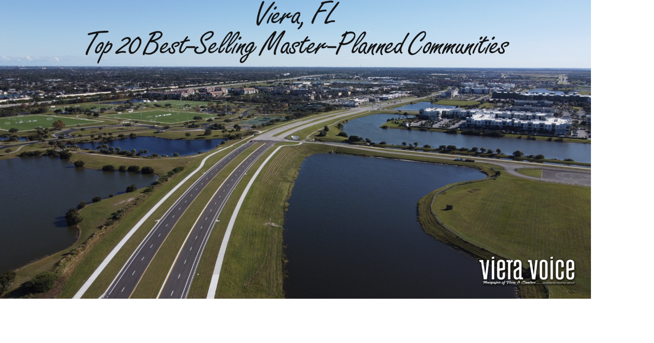 Viera, FL ranked among top 20 best-selling master-planned communities ...