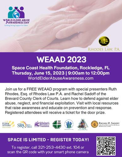 World Elder Abuse Awareness Day Community Event | Calendar | vieravoice.com