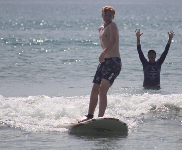 Surfing generates waves of positivity for Special Olympic athletes ...