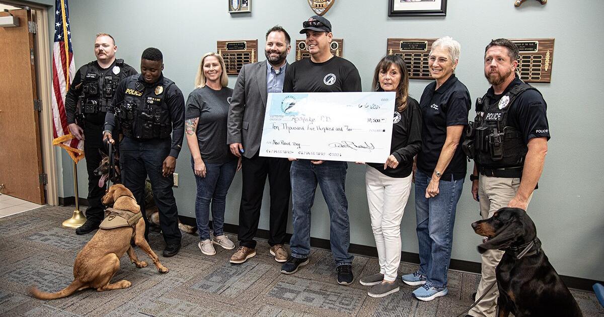 Donation made towards new K-9 for Rockledge Police Department | Viera ...