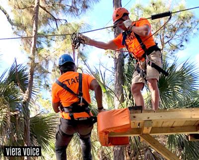 Retired firefighter swings from treetops, illustrates books | Community ...