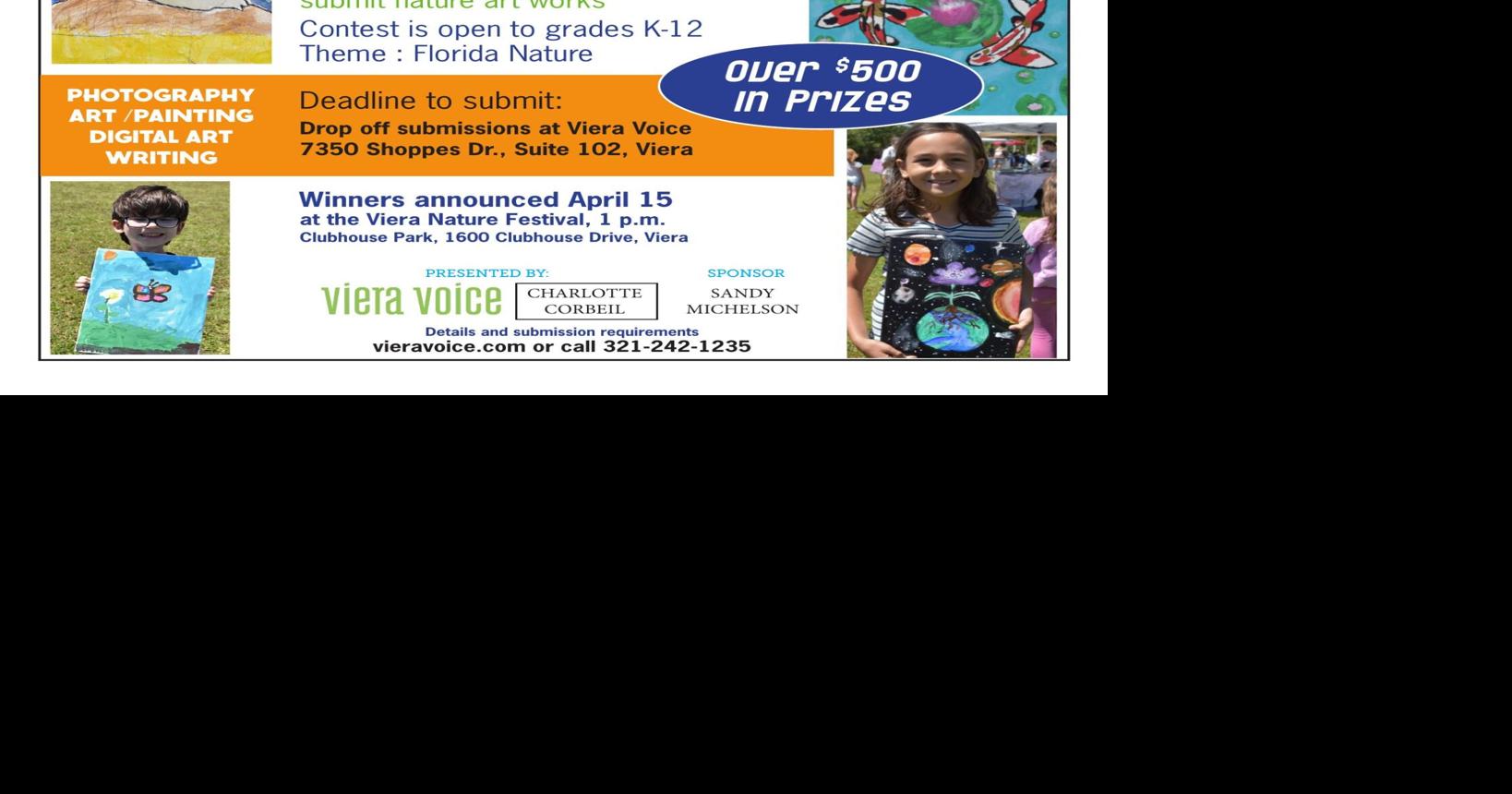 Charlie Corbeil Youth Art Contest - Call for Artists | Viera Today ...