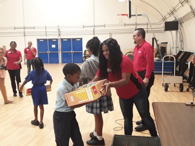 OfficeMax delivers $4,000 in school supplies to students at Lockhart ...