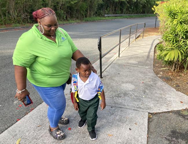 Students and parents arrive for first day of school | News ...