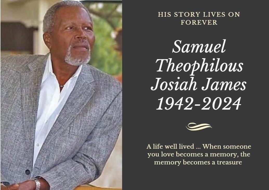 Samuel Theophilus Josiah James, Jr. | Obituaries | virginislandsdailynews.com