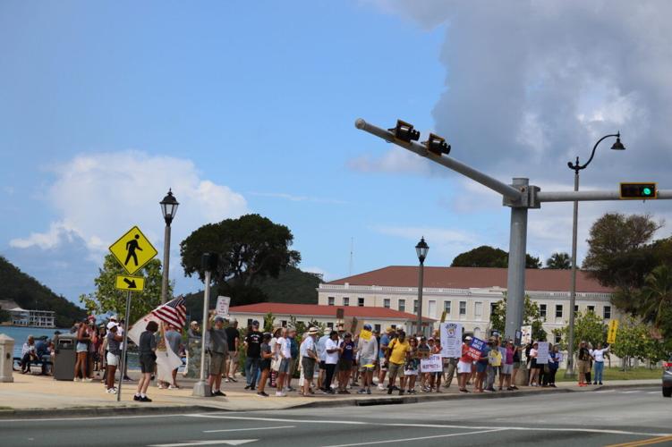 Virgin Islands residents join 'No Kings' protest movement | News ...