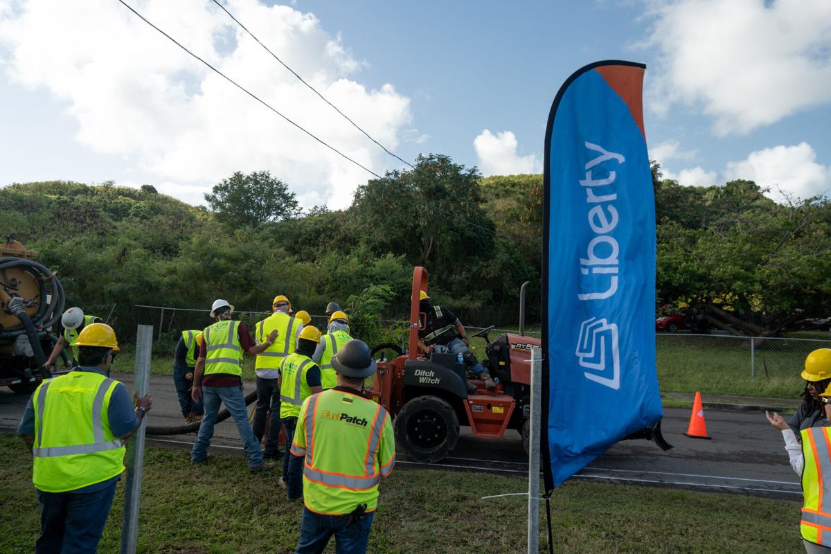 Liberty launches 'Fiber to the Home' project for wireless service on St ...
