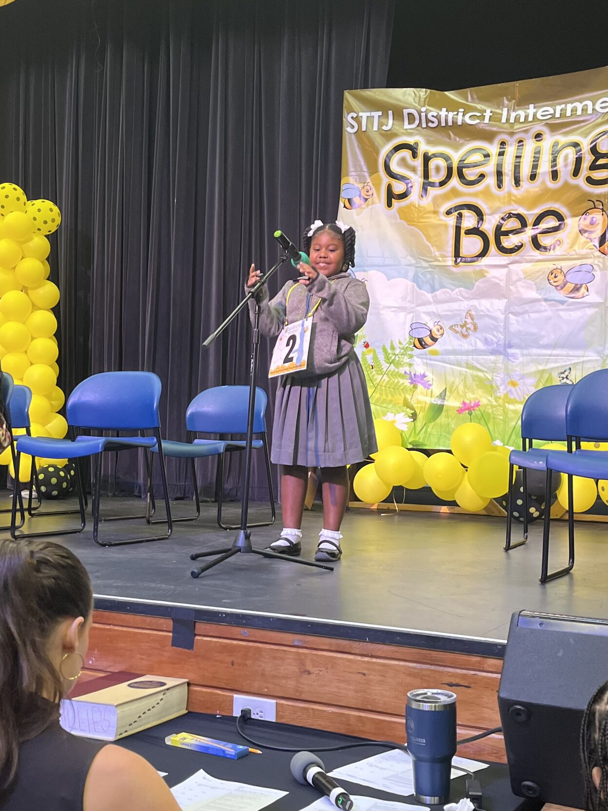 Rayan Felix and Melaya Petersen win District Spelling Bee contests ...