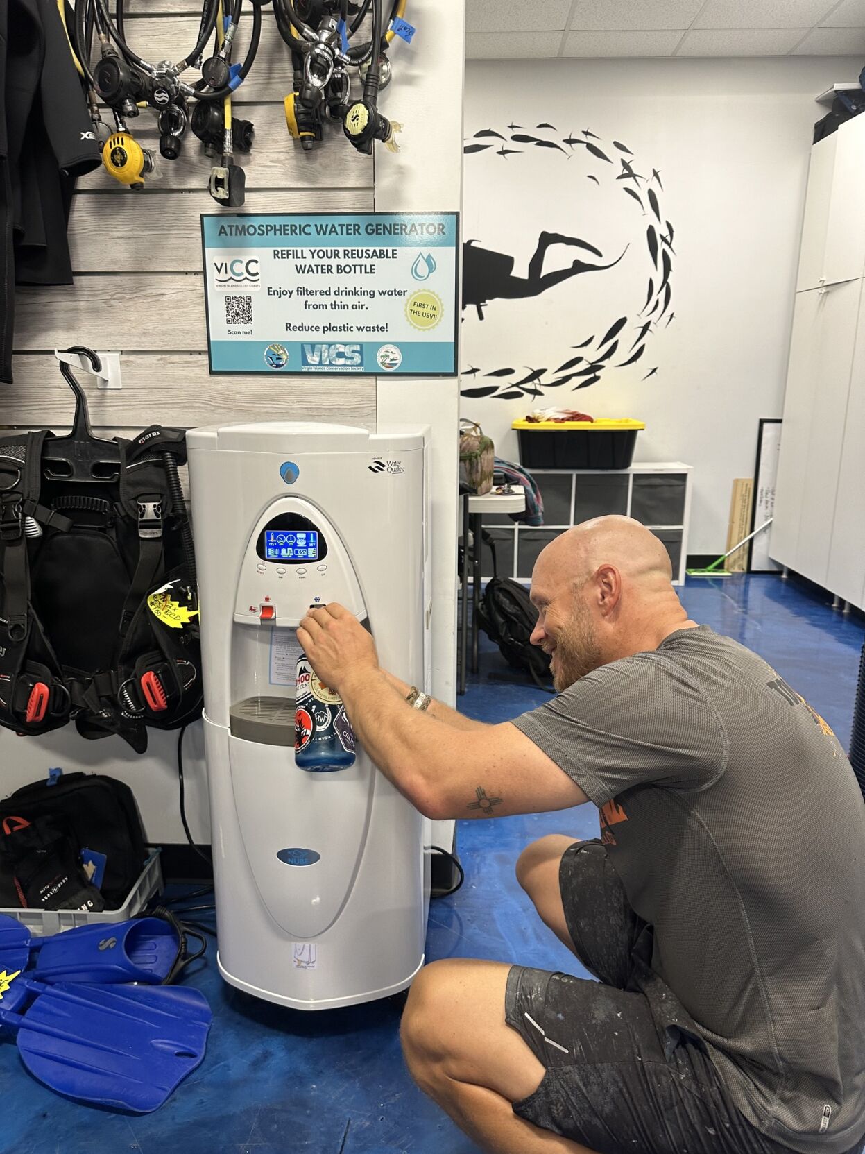 STT business outfitted with generator that makes water from air ...